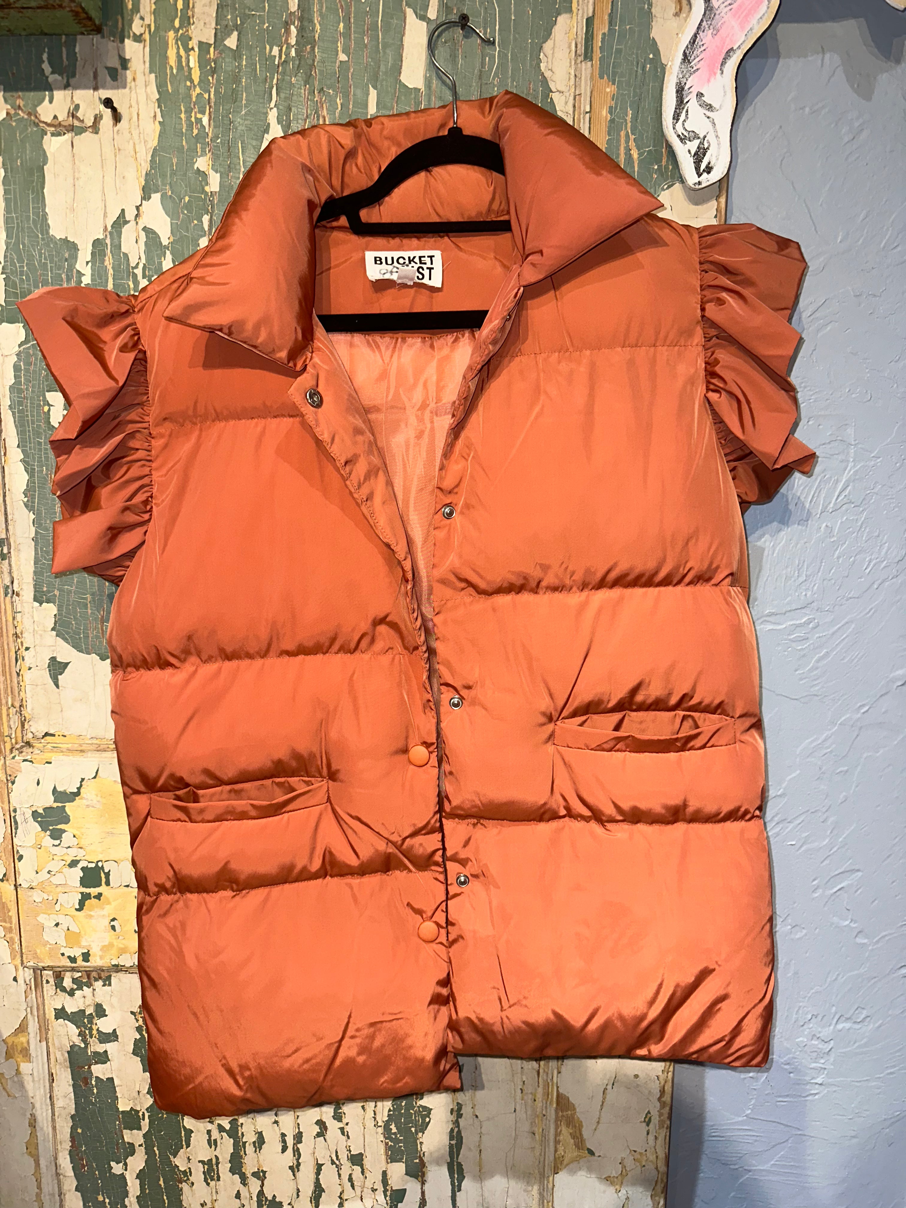 Rust Puffer Vest – Vintage Gypsy Boutique